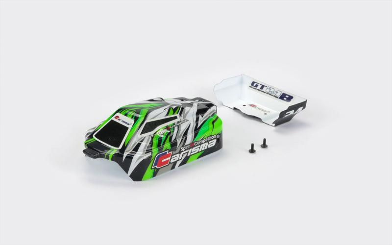 GT24B Painted Body set. ( Green) | Carisma-Shop.com