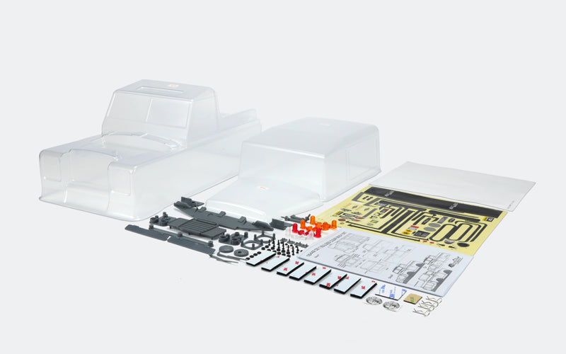 SCA-1E D2.1 BULLDOG CLEAR BODY SET | Carisma-Shop.com