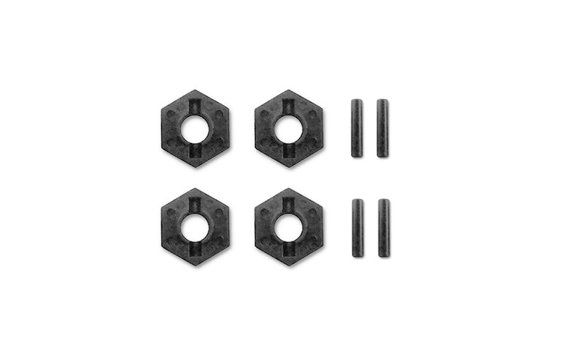 M10 DT Wheel Hex/Drive Pin Set | Carisma-Shop.com