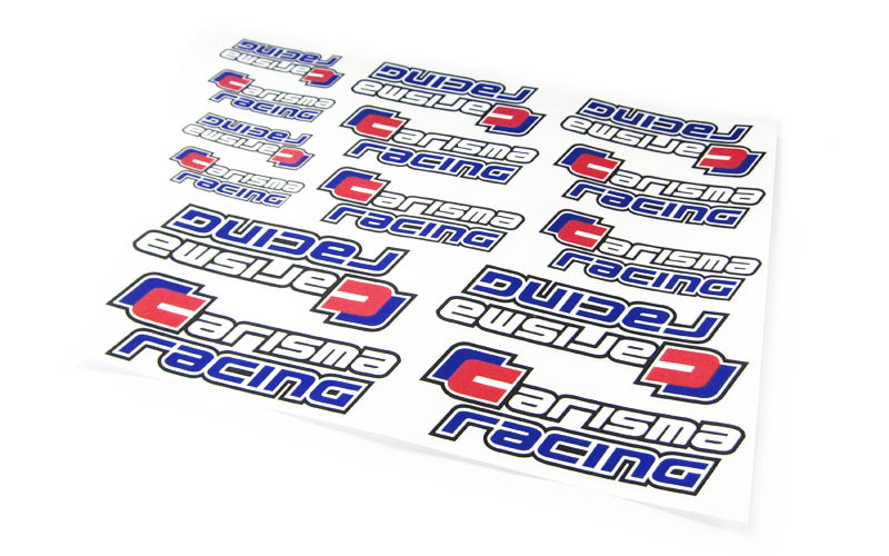Large Carisma Racing Sticker Sheet | Carisma-Shop.com