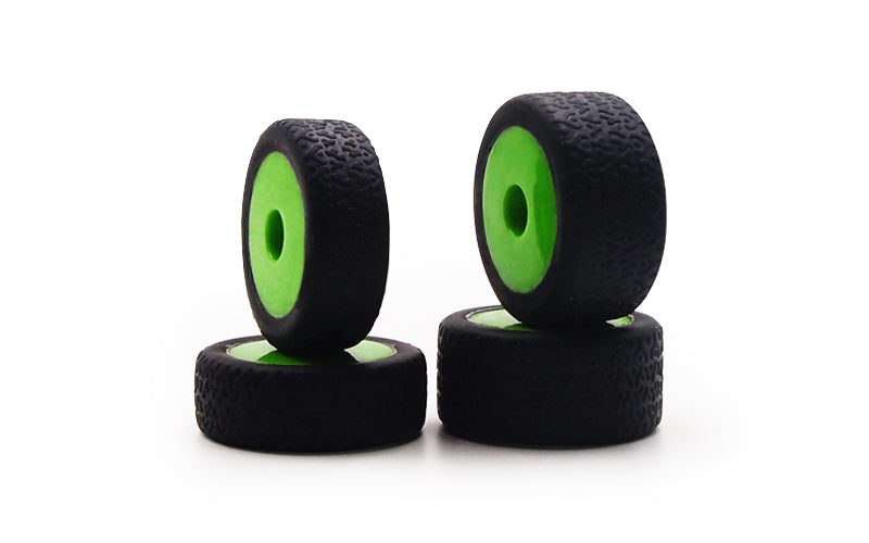 GT24 B Green Wheels & Pre-mounted Tyres (x4) | Carisma-Shop.com