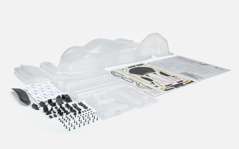 CRFGT Zonda R Clear/Unpainted Body Set | Carisma-Shop.com